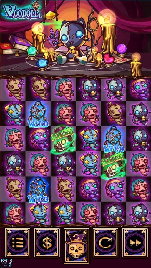 Voodoll เกมสล็อต แตกง่าย AllWaySpin - SLOTXO เว็บตรง