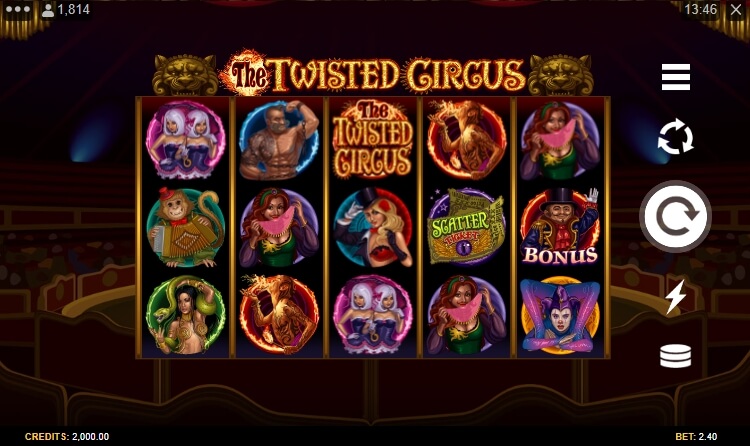 The Twisted Circus แนะนำเกมสล็อต Microgaming - SLOTXO