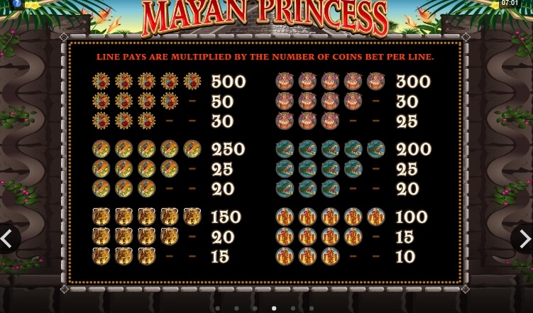 Mayan Princess แนะนำเกมสล็อต Microgaming - SLOTXO