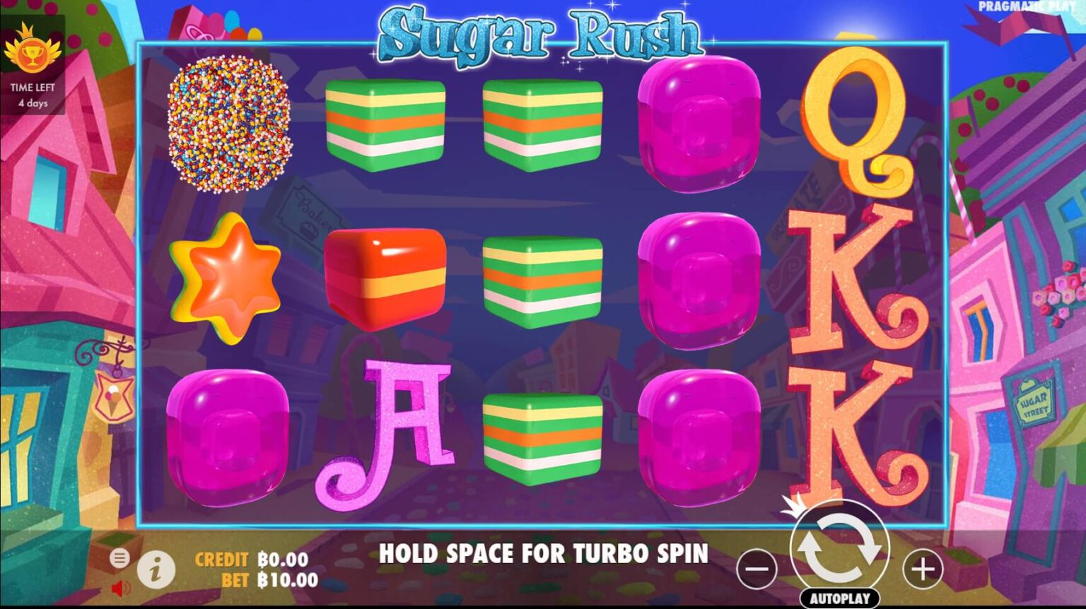 Sugar Rush สล็อตค่าย Pragmatic Play - SLOTXO เว็บตรง